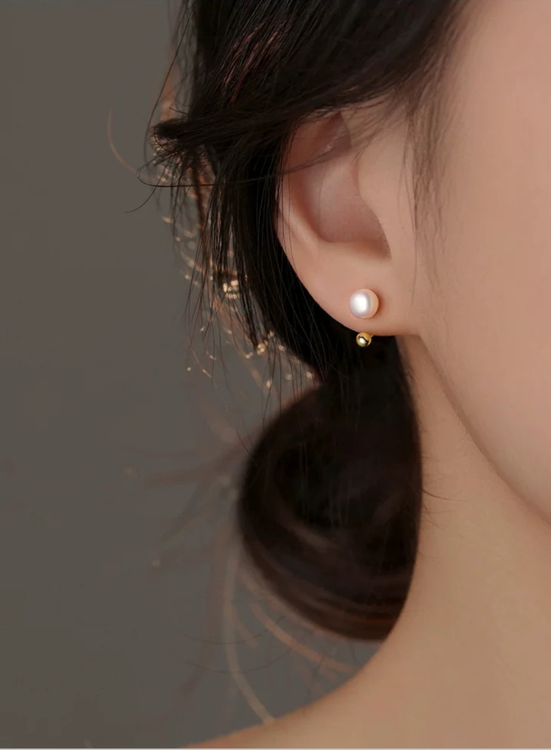 Mathilde Pearl Earrings – Plain.J